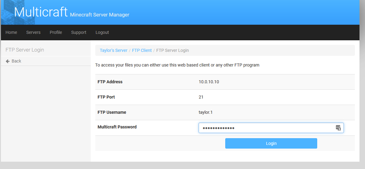 Installing Mods On A Minecraft Java Server Using Multicraft And The ...
